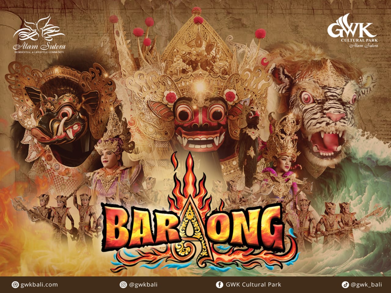 REGULAR ENTRANCE + BARAONG PERFORMANCE (18:00 WITA)